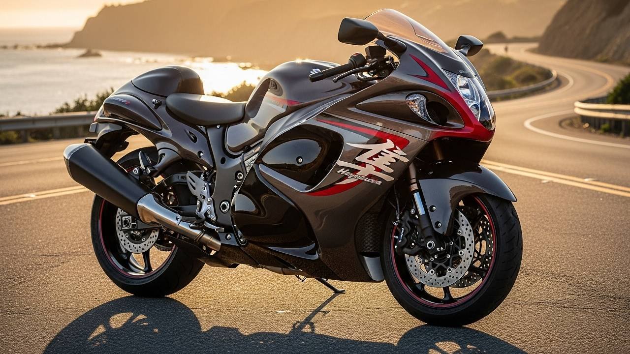 Suzuki Hayabusa 2025: 190 BHP Hyperbike with Next-Gen Tech & Striking ...